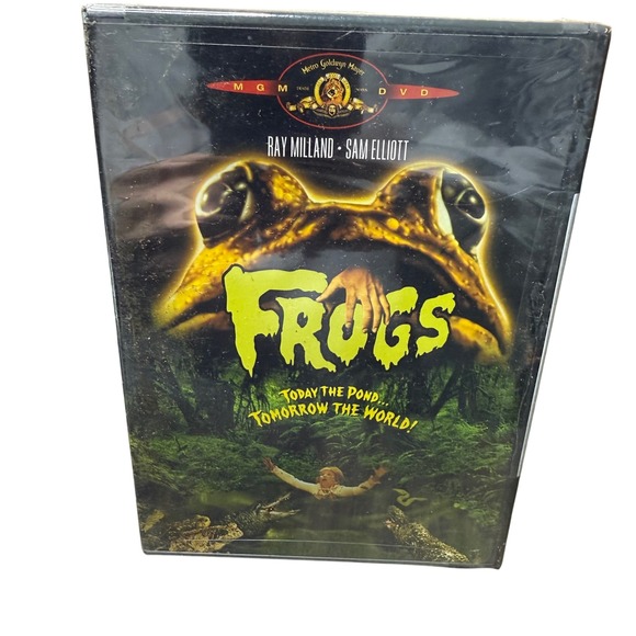 MGM | Media | Frogs 972 Horror Film Dvd Ray Milland Sam Elliott Mgm ...